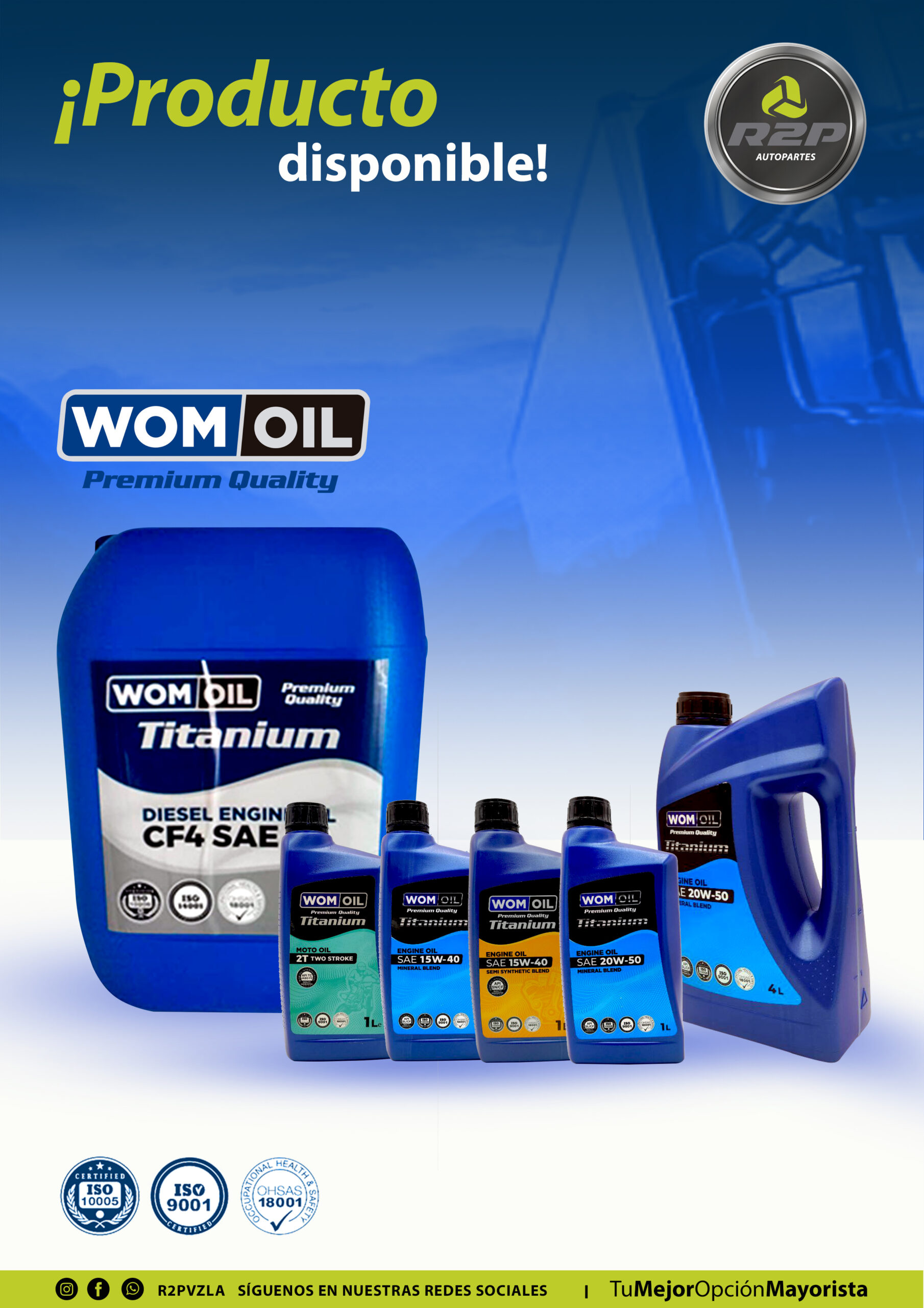 Flyers – R2P PARTS, C.A